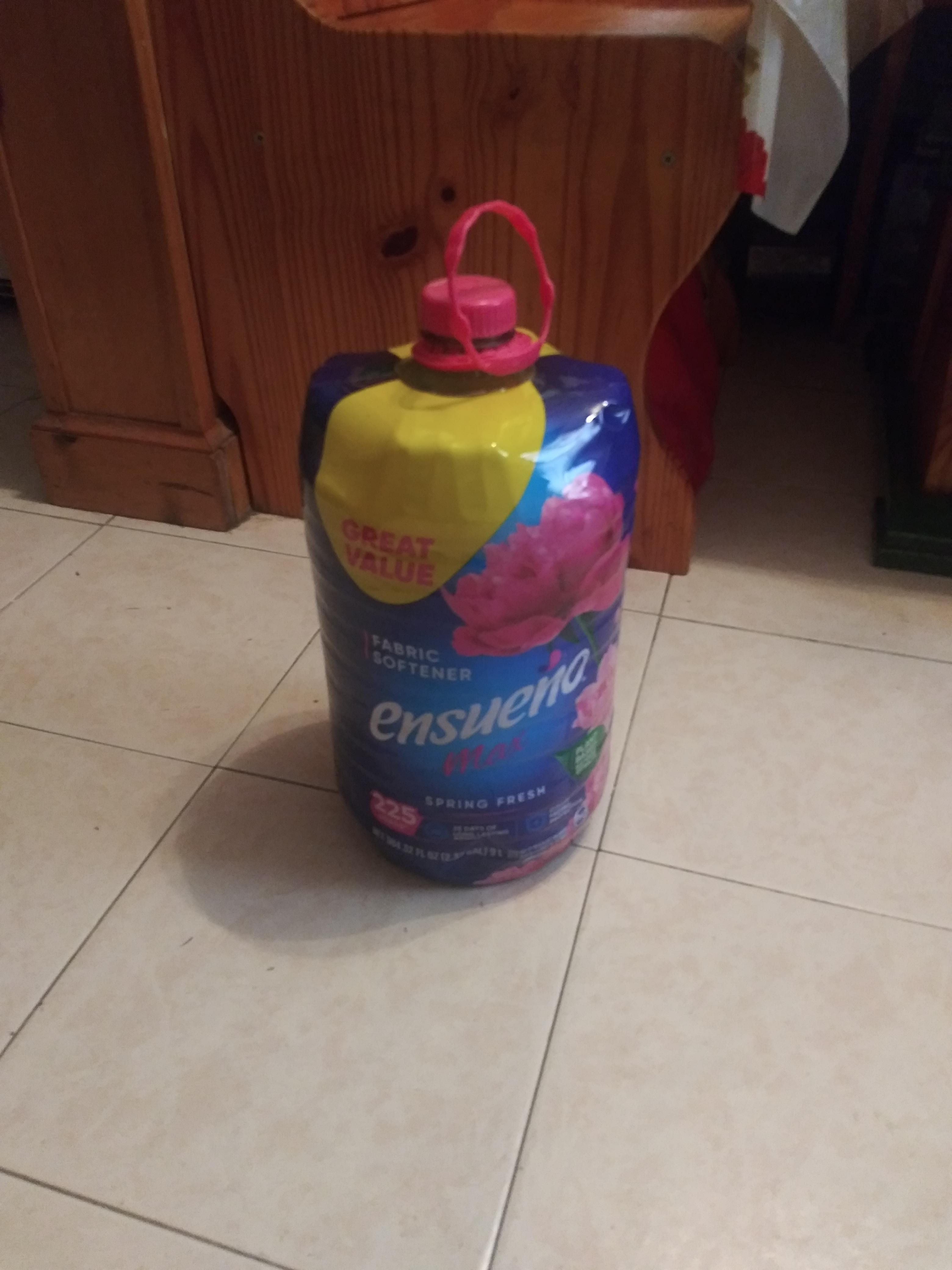 Amazon.com: Ensueno Spring Fresh Fabric Softener (304.3 oz, 225 Loads ...