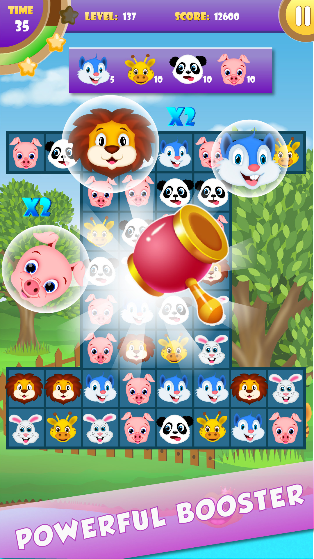 Pet Jam - Blast, Crush Animal Zoo. Rescue Animal Games in Animal ...