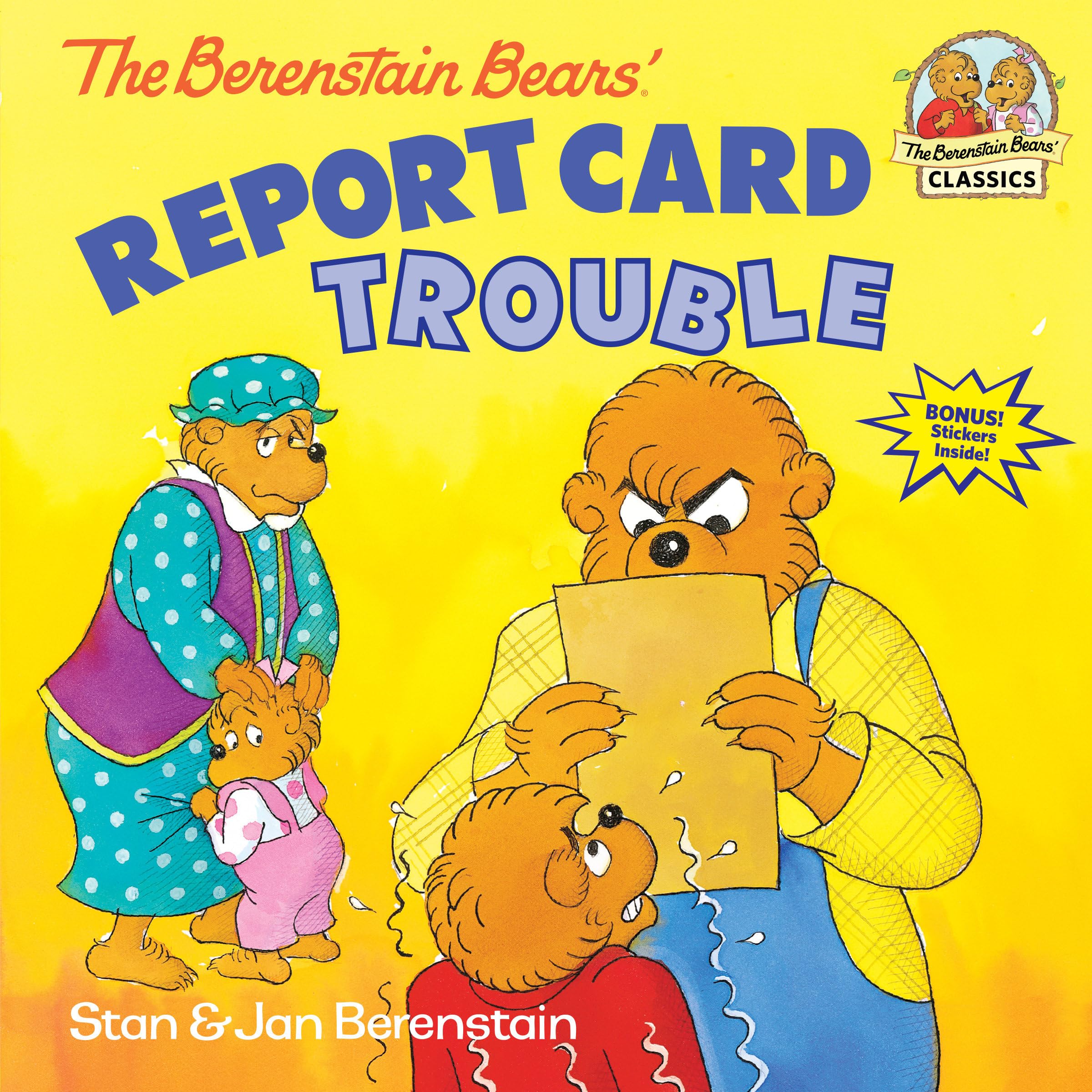 The Berenstain Bears' Report Card Trouble: Berenstain, Stan, Berenstain ...