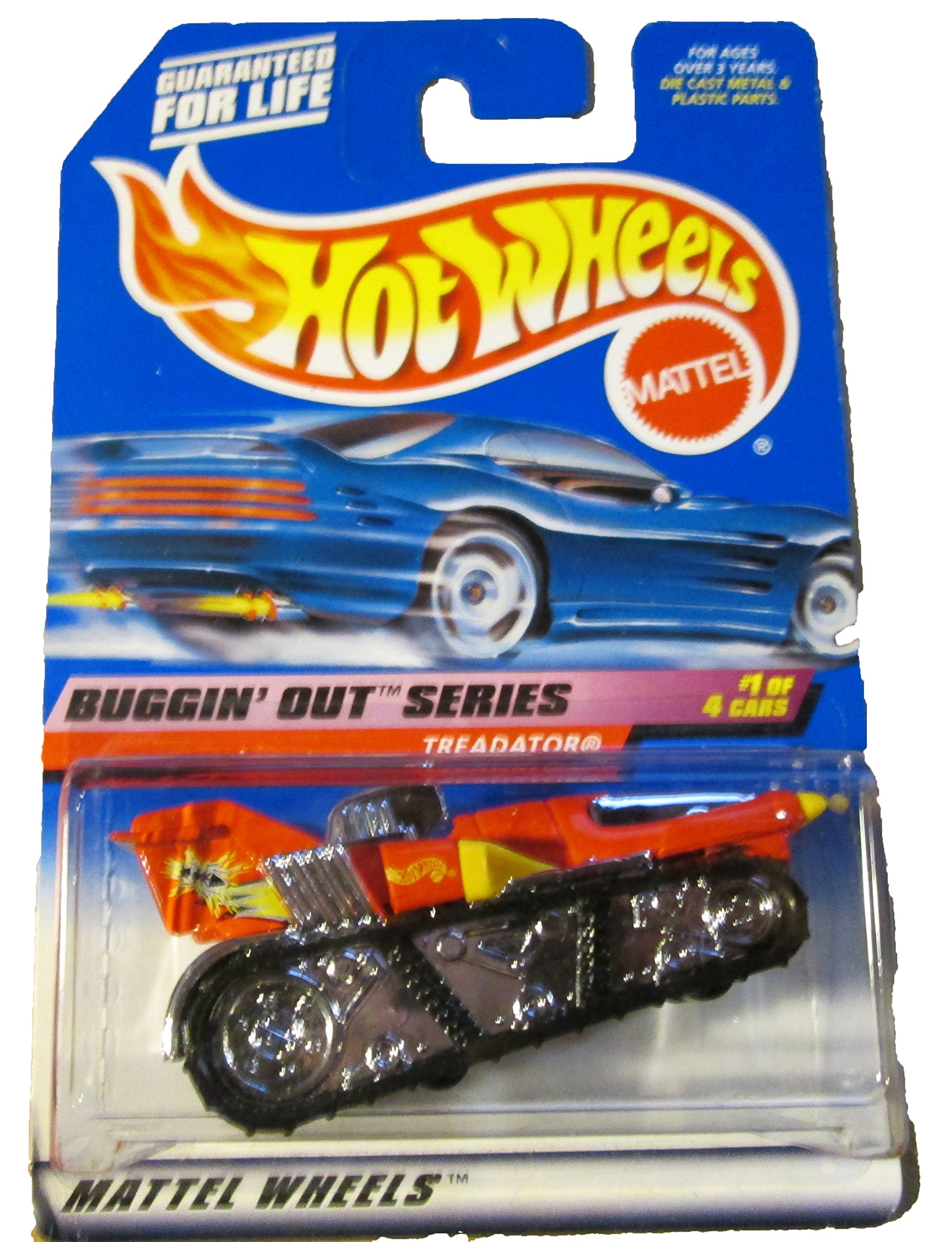 Amazon.com: Hot Wheels 1999 #941 Buggin' Out Series TREADATOR 1:64 Scale : Toys & Games