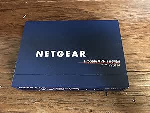 Netgear ProSafe VPN Firewall 8 with 4 Port 10/100 Mbps Switch, FVS114 ...