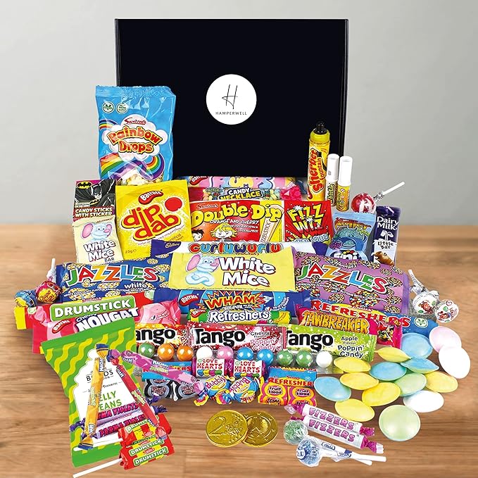 Ultimate Retro Sweets Hamper - Sweet Treats Retro Sweets Gift Hamper ...