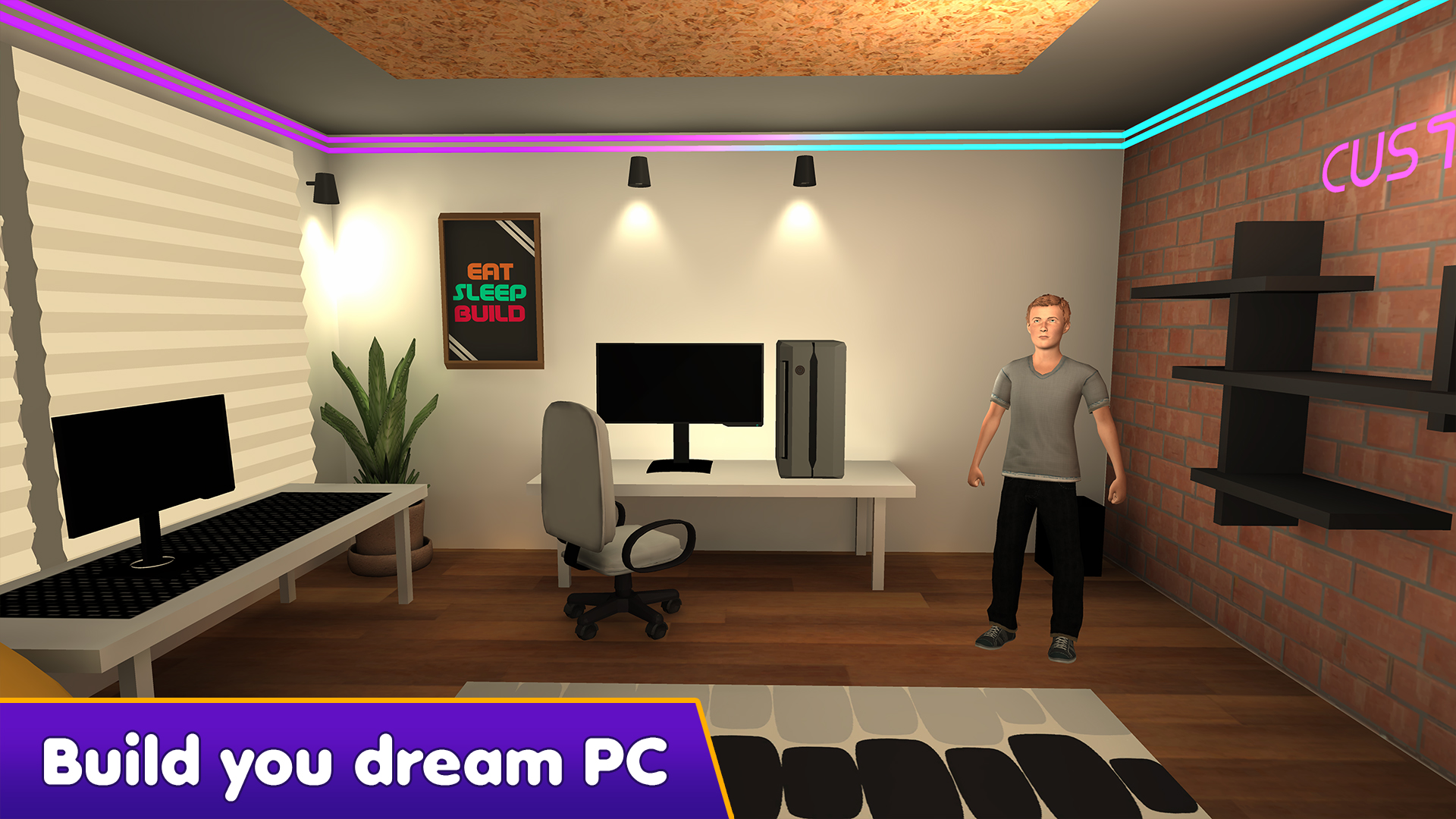 Computer Building Simulator : Build Your Own PC ; 3D, Fun & Ultimate ...
