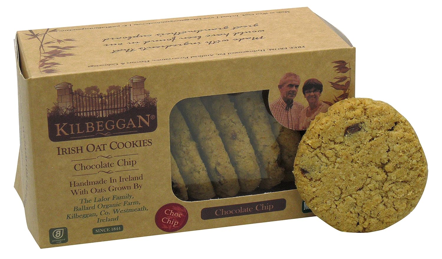 Amazon.com: Kilbeggan Irish Oat Cookies, Chocolate Chip, 7 Ounce ...
