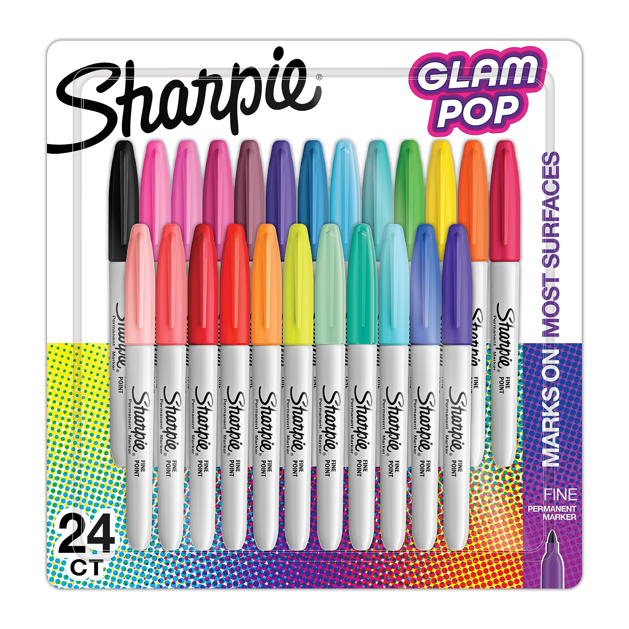 Snapklik.com : SHARPIE Glam Pop Permanent Markers