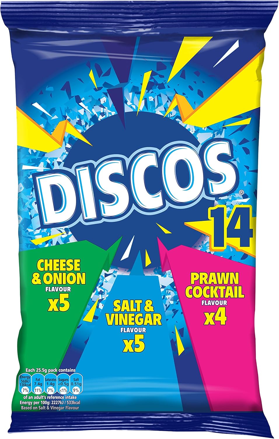 Discos Assorted Crunchy Wheat Snacks, 350 g : Amazon.co.uk: Grocery