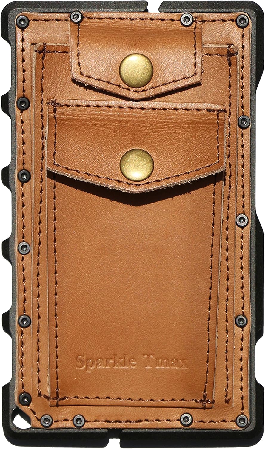 Sparkle Tmax Metal Card Protector Leather CNC Alum RFID Blocking Card ...
