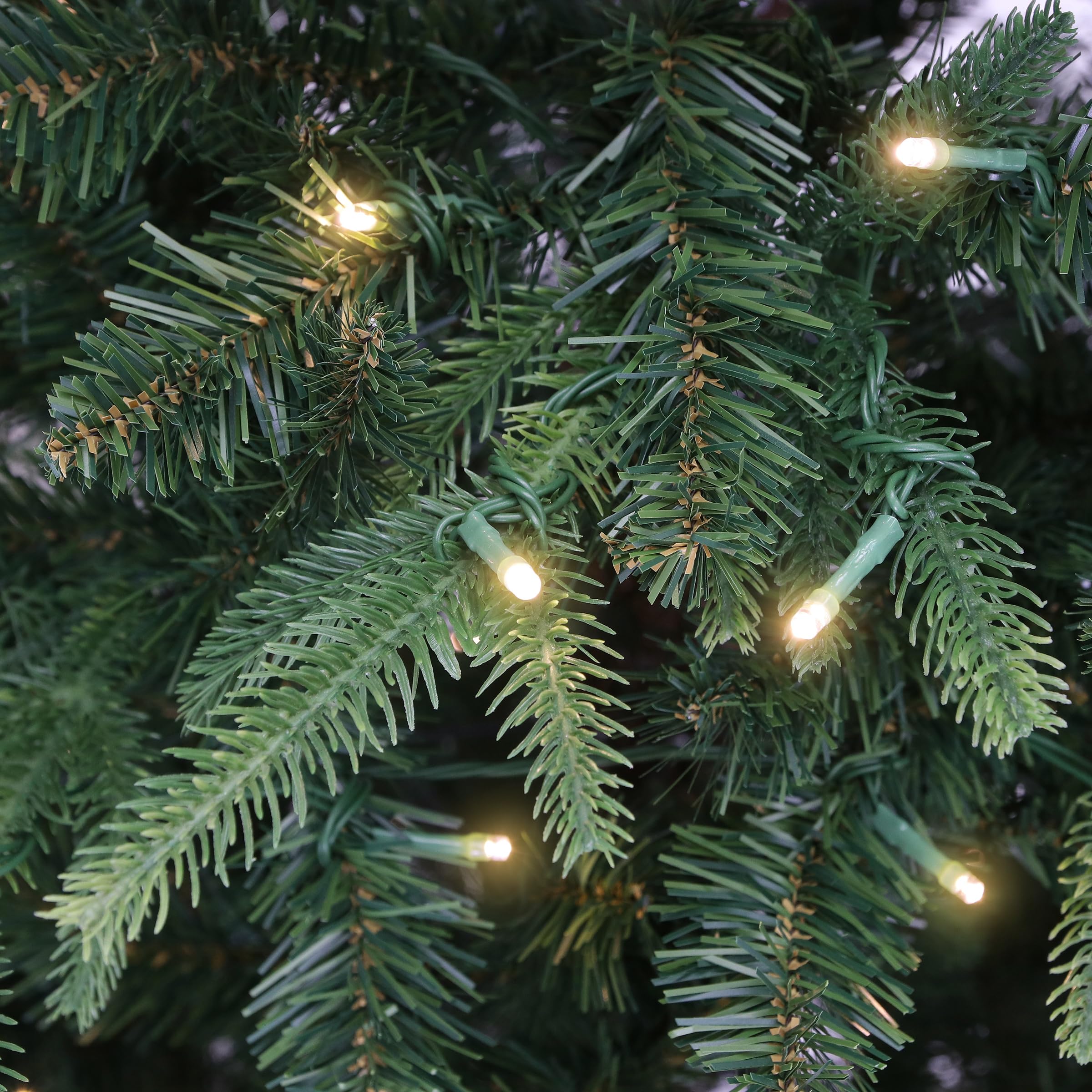 Philips Led Christmas Tree SmileMart 4.5ft Pre Lit Spruce Artificial