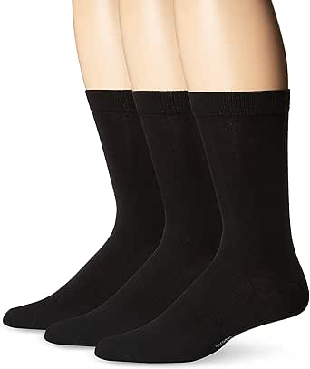 Amazon.com: WeSC Men's Basic Socks, Black, 42-45 (Pack of 3) : Clothing ...