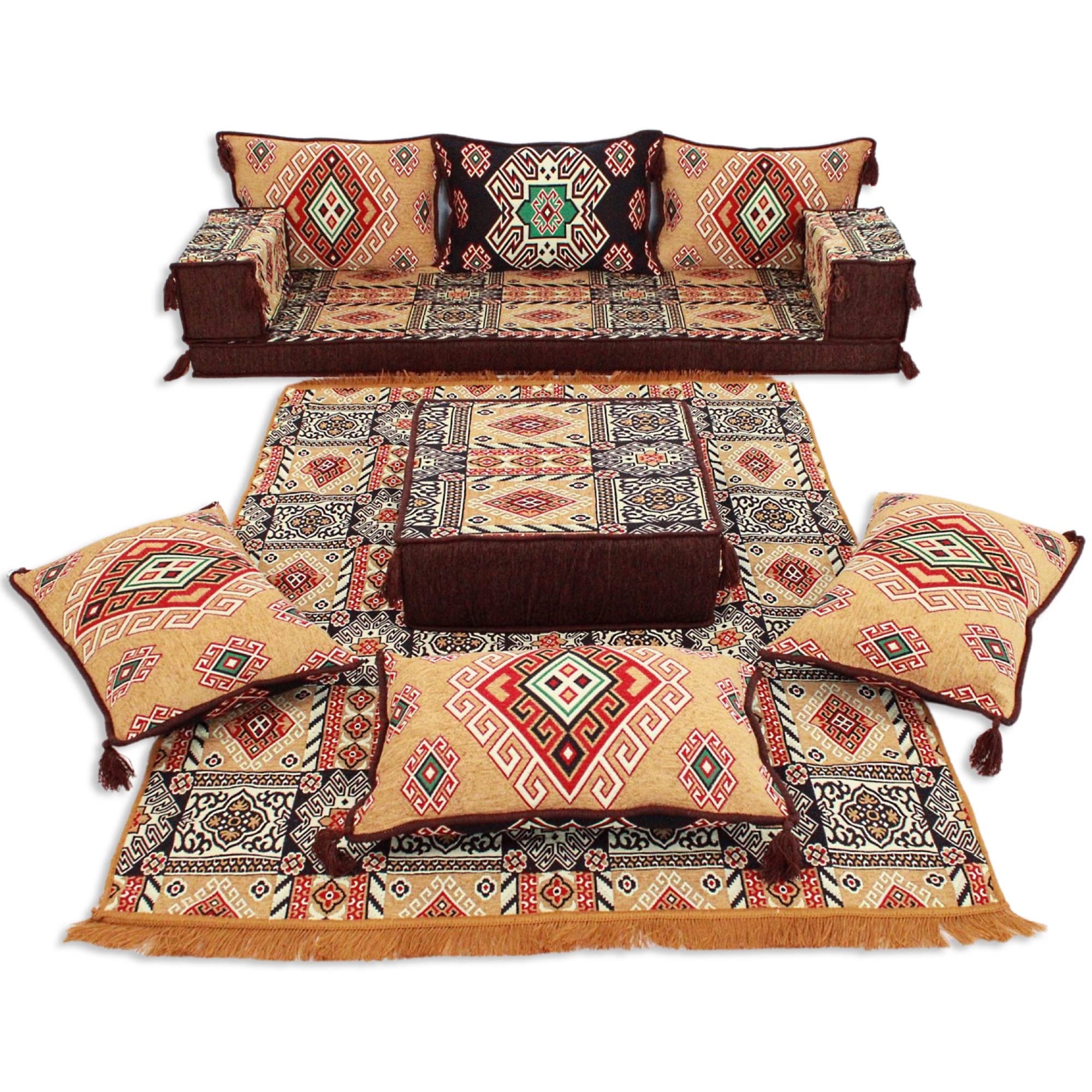 Buy Arabic Majlis Sofa Set, Arabic Cushions, Modular Sofa, Moroccan ...