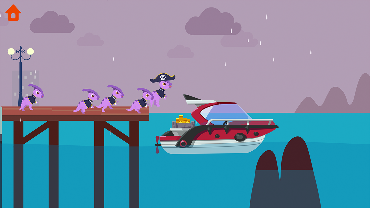 Dinosaur Police Car - Driving Games for kids - App on Amazon Appstore