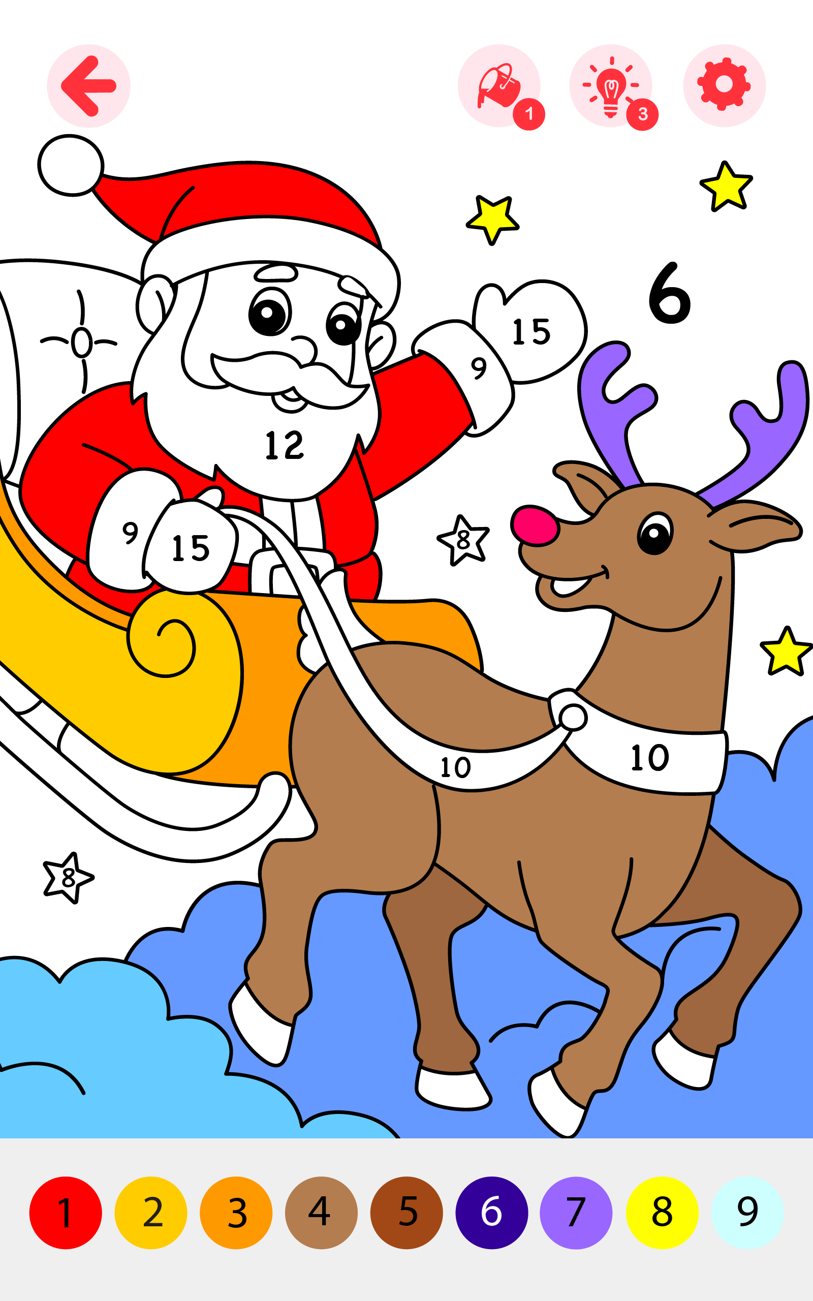 Christmas Color By Number - App on Amazon Appstore