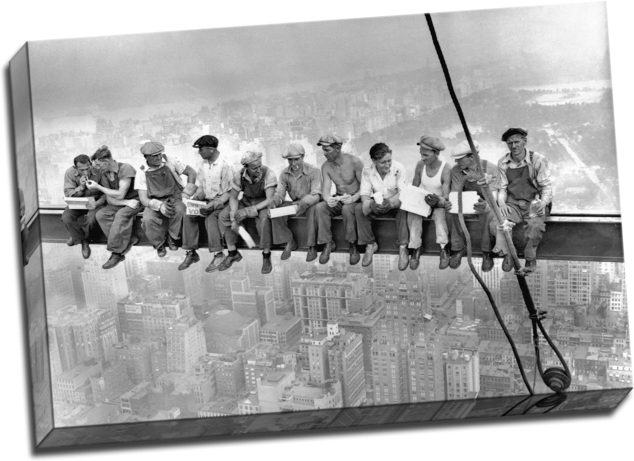 Lunch Atop A Skyscraper New York 1932 Iconic Photo Large Wall Art ...