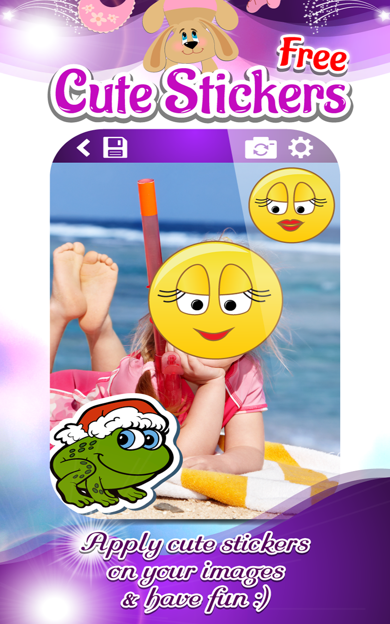 Cute Stickers Free - App on Amazon Appstore