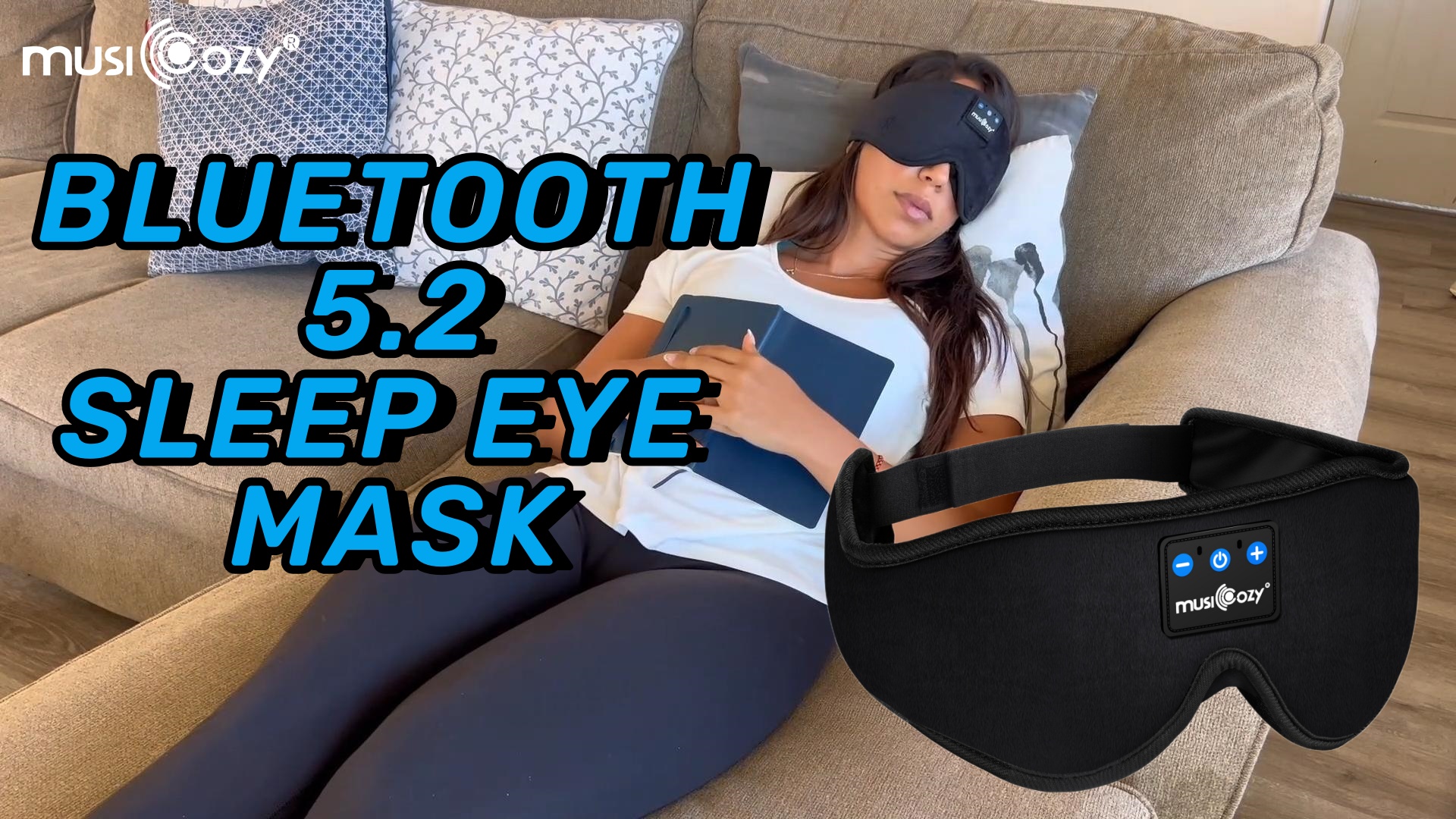Watch MUSICOZY Sleep Eye Mask& Unwind in Style with Smart Comfort on ...
