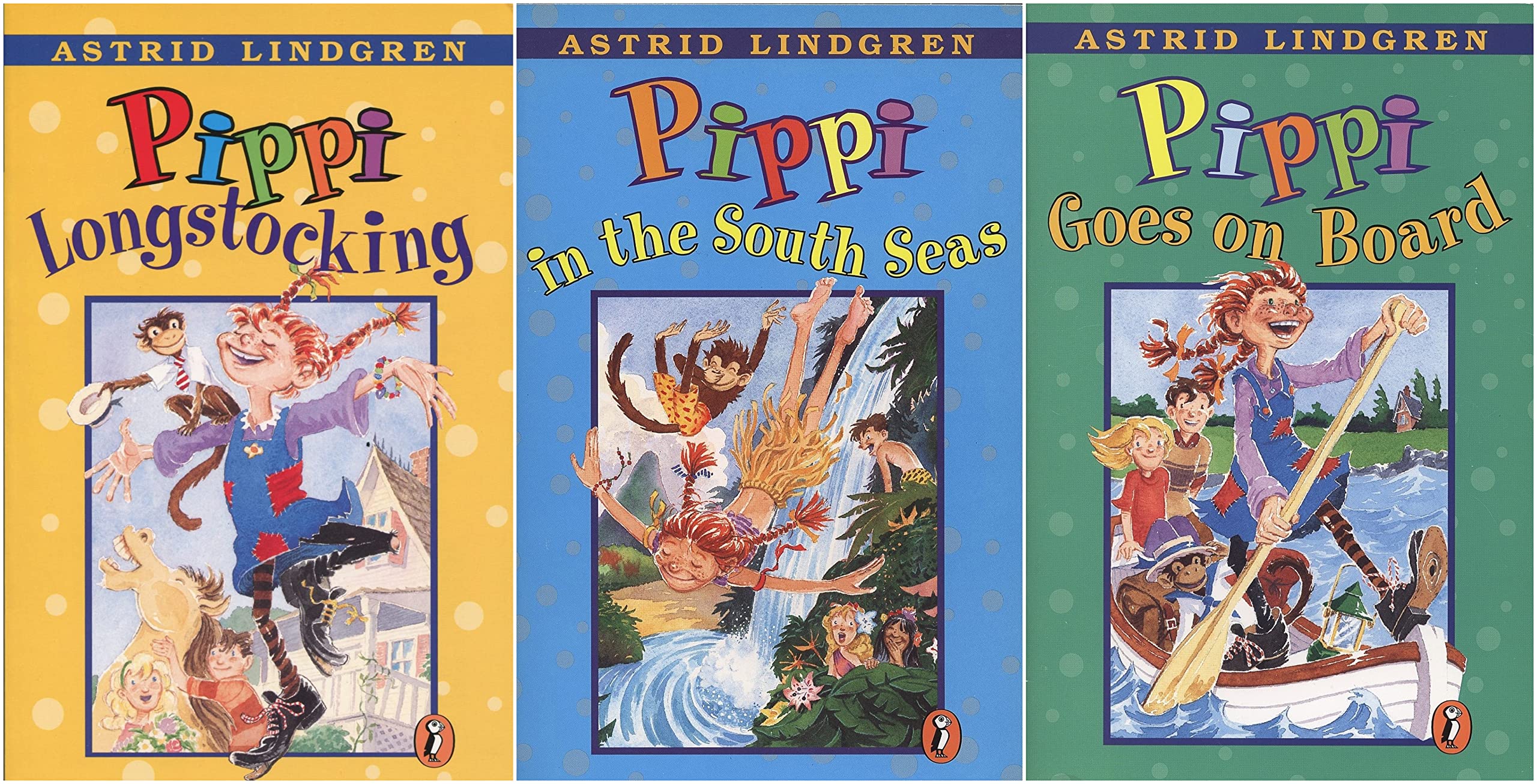 Buy Pippi Longstocking Series 3 Books Set - Pippi Longstocking, Pippi ...