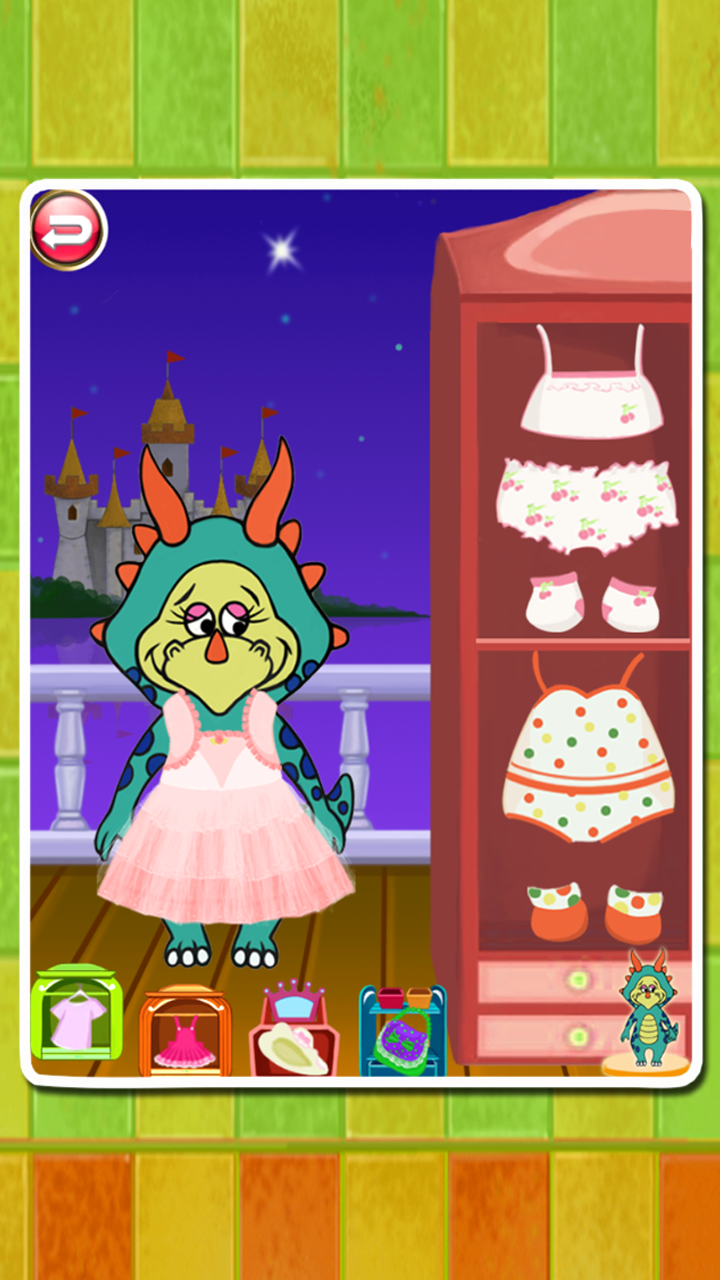 Dino Bath & Dress Up- Educational Learning Kids Games for girls & boys ...