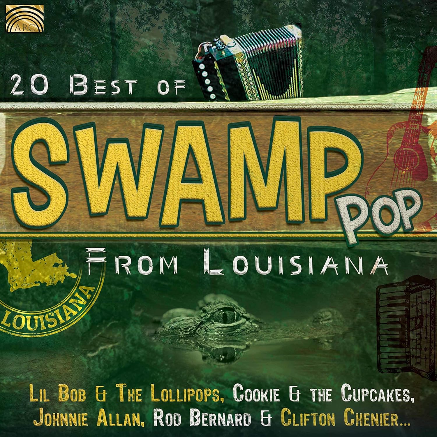 Amazon.com: 20 Best of Swamp Pop from Louisiana: CDs & Vinyl
