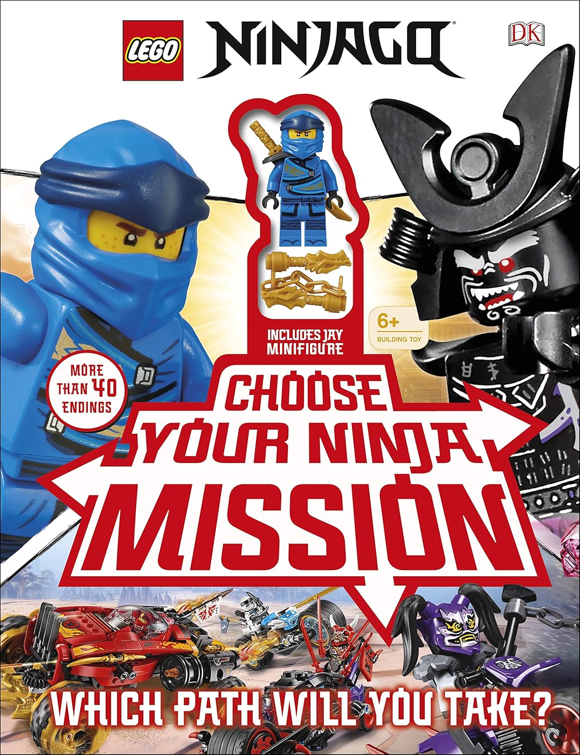 LEGO NINJAGO Choose Your Ninja Mission: With NINJAGO Jay minifigure ...