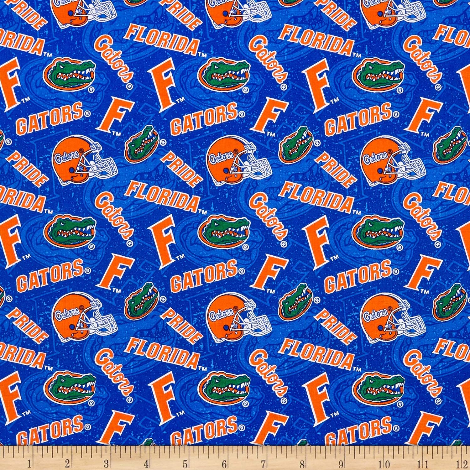 Amazon.com: NCAA Florida Gators 1178 Tone on Tone Orange/Green/Blue ...