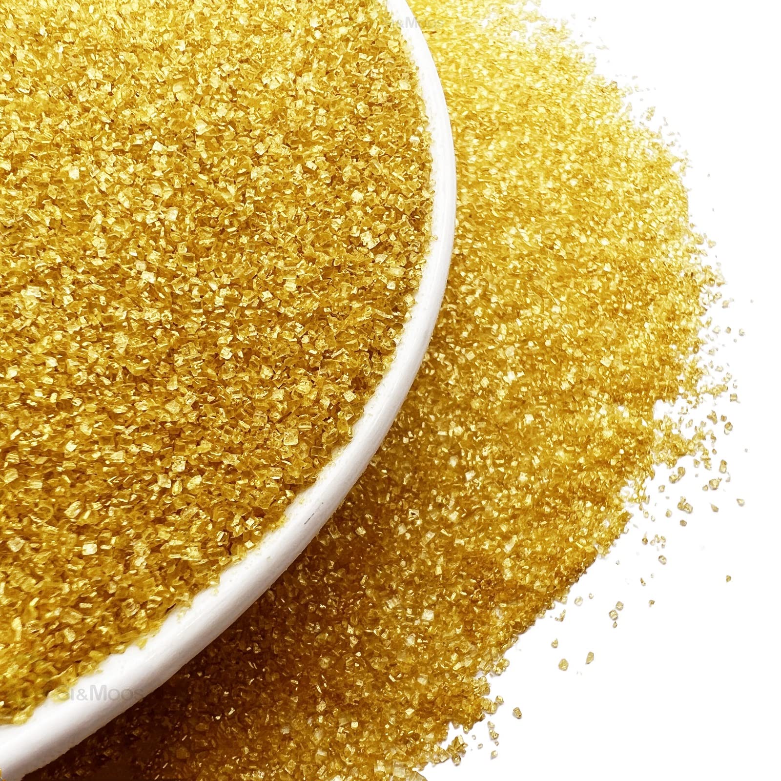 Gold Glitter Sugar