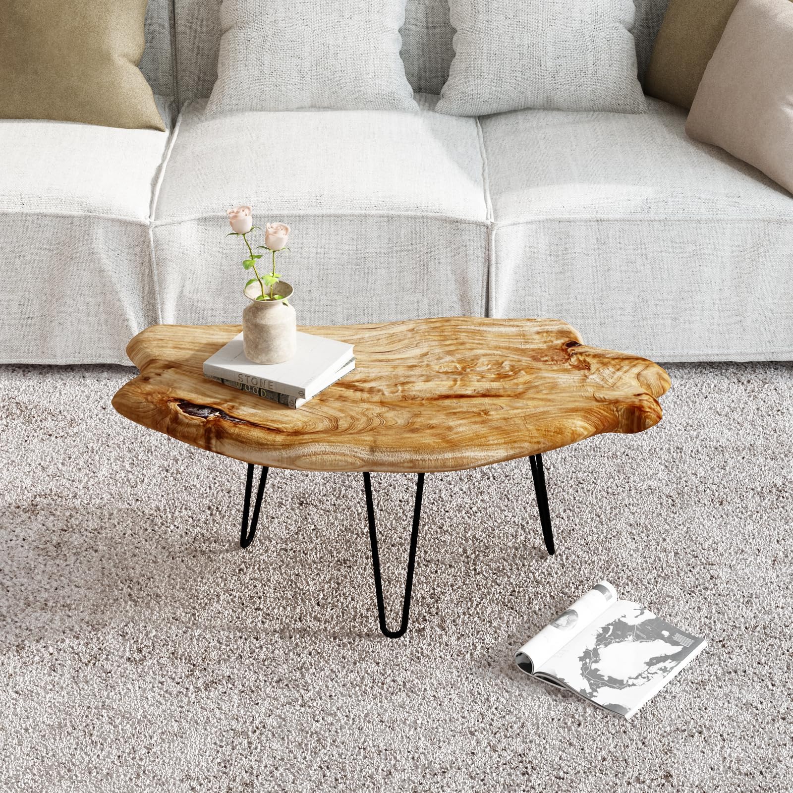 Amazon.com: SPI 34116 Cypress Tree Coffee Table : Home & Kitchen