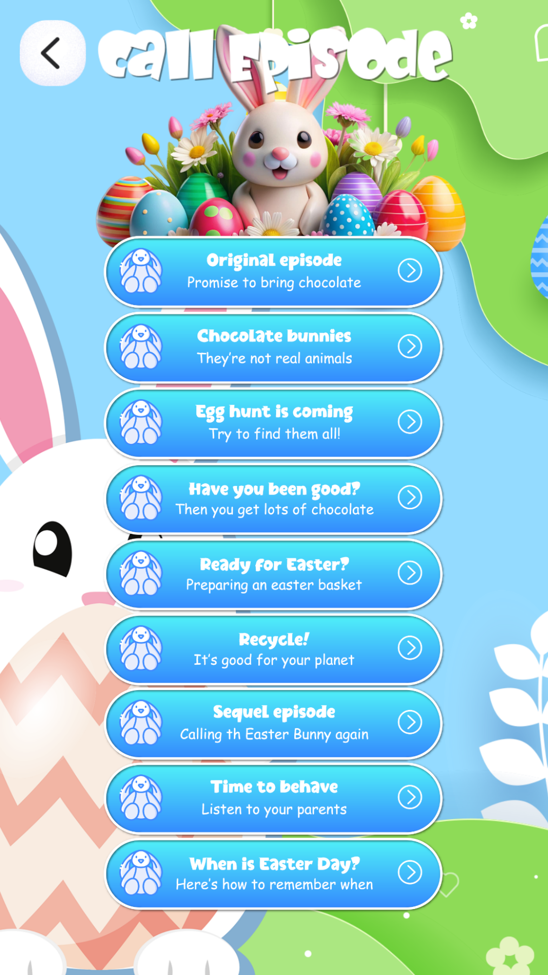 Call Easter Bunny - Voice & Video Holliday Call - App on Amazon Appstore