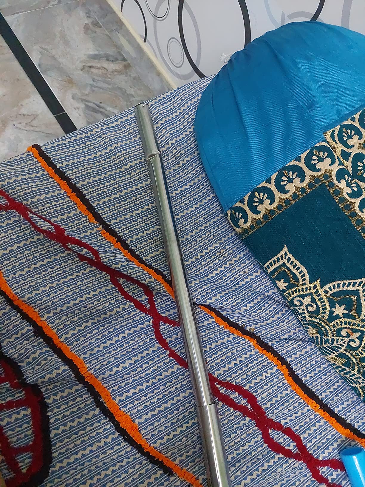 HUSB® Stainless Steel and Plastic Mop Rod Stick | Mops for Floor ...