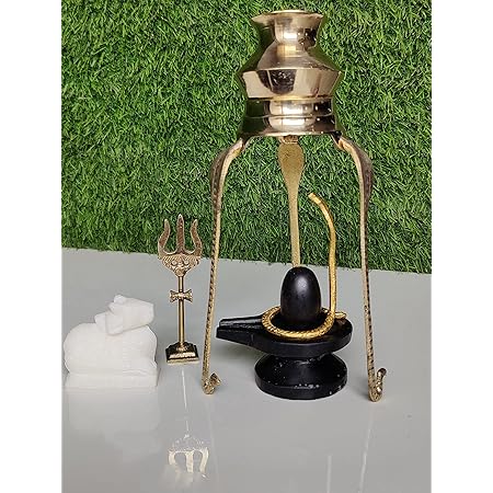 Buy Original Black Narmada River Banaling Shivling Baneshwar Shiva Ling ...