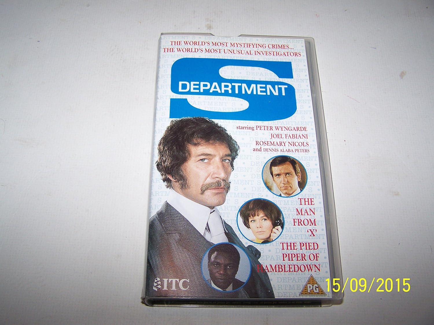 Amazon.com: Department S [VHS] : Peter Wyngarde, Joel Fabiani, Rosemary ...
