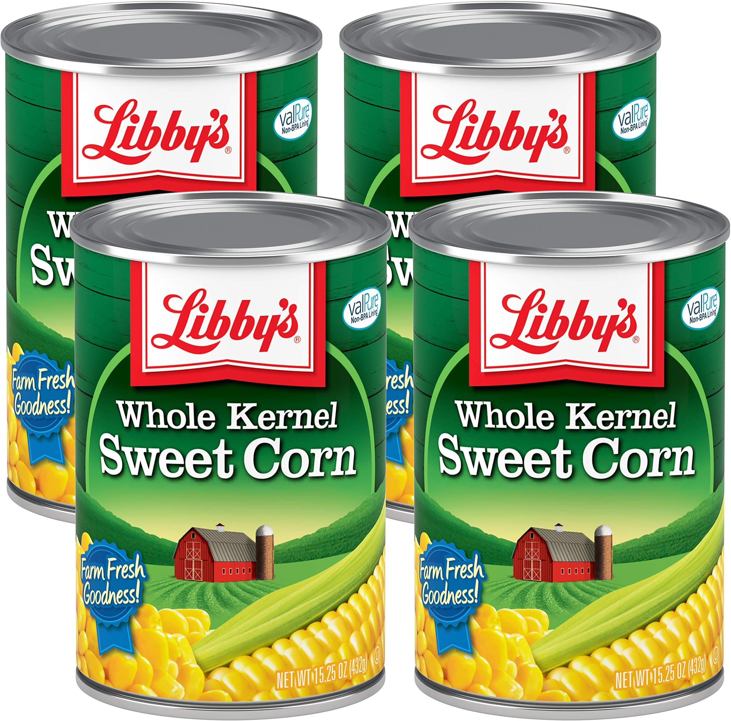 Amazon.com : Libby's Whole Kernel Sweet Corn | Naturally Sweet Flavor ...
