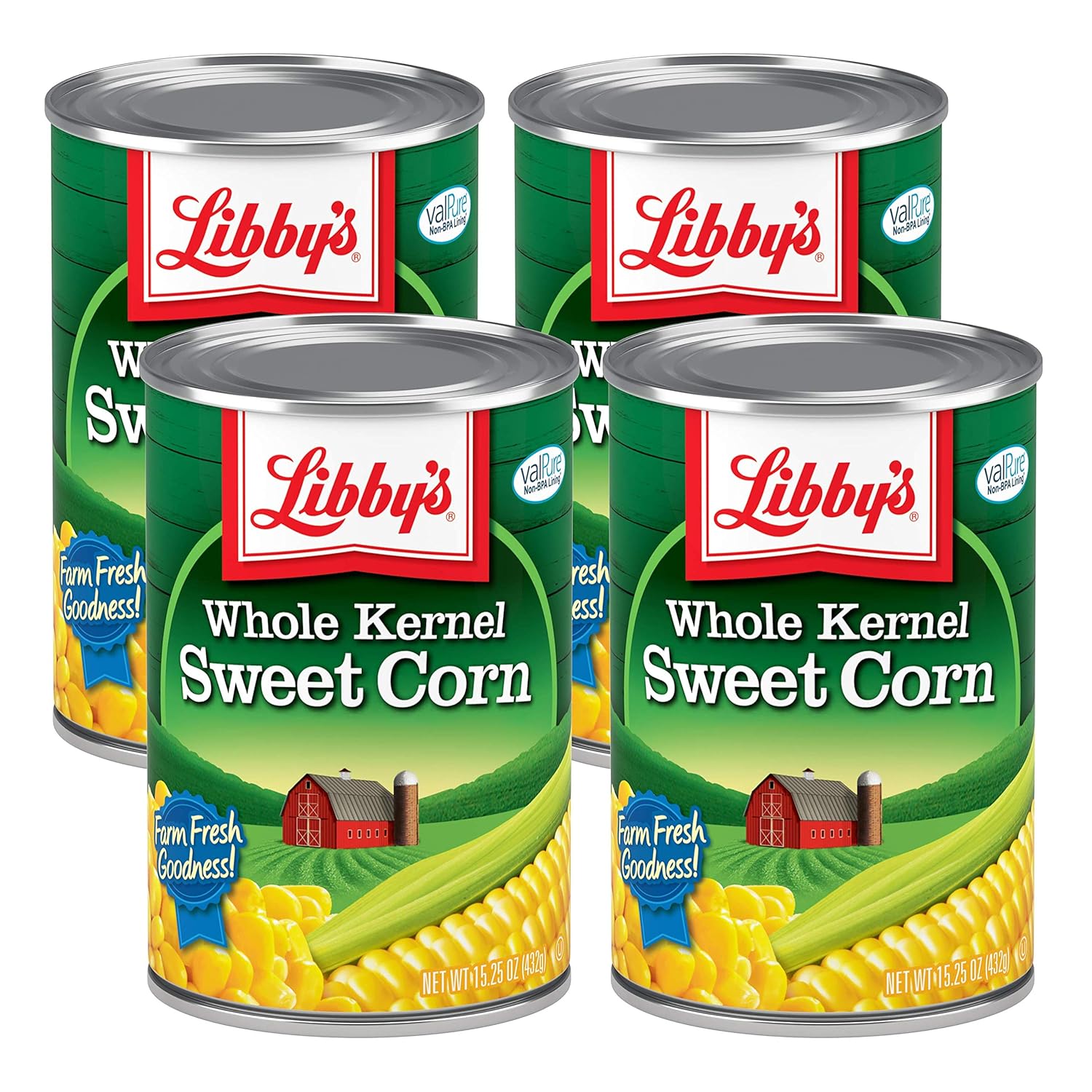 Amazon.com : Libby's Whole Kernel Sweet Corn | Naturally Sweet Flavor ...