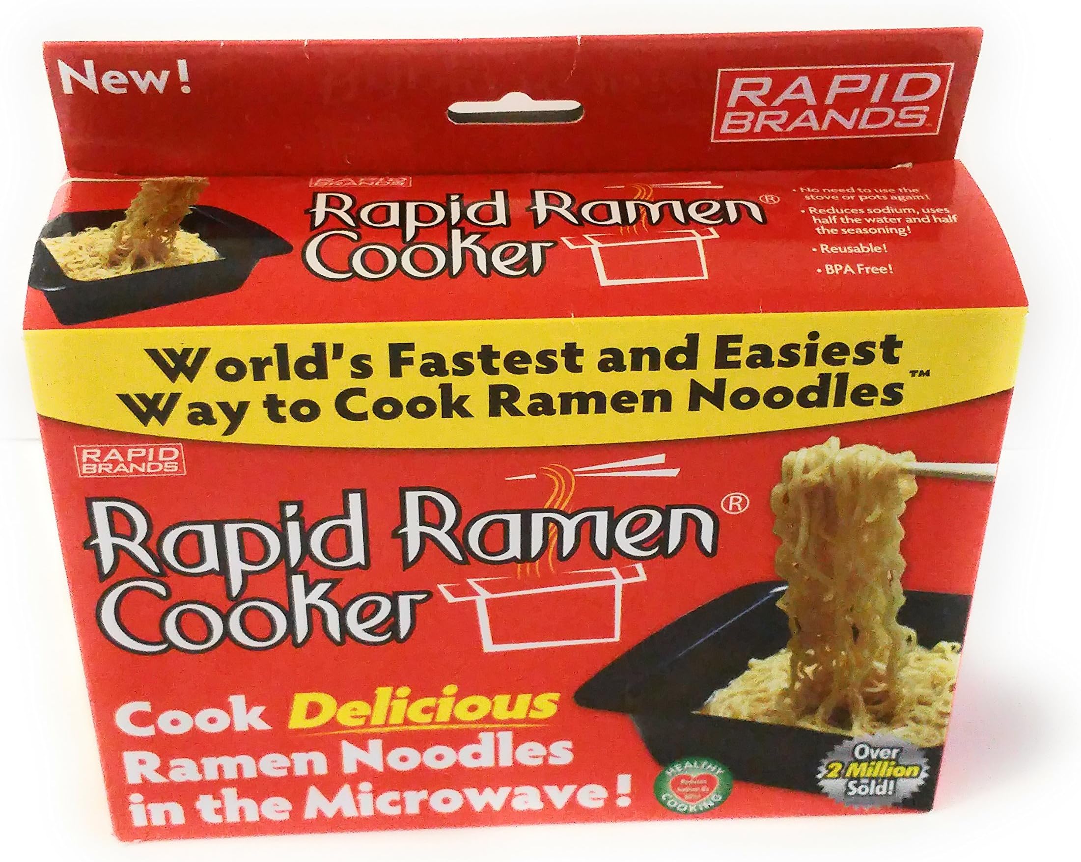 Amazon.com: Rapid Ramen Cooker - Microwave Ramen in 3 Minutes - BPA ...