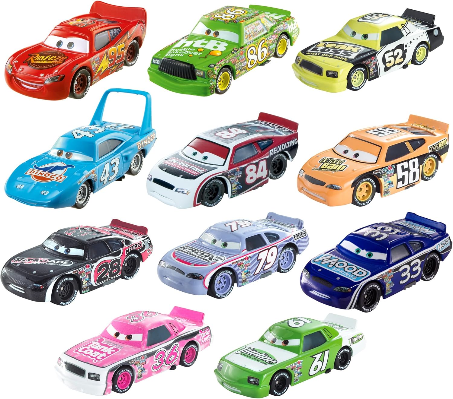 Mattel Dot-Com Piston Cup Collection : Amazon.sg: Toys