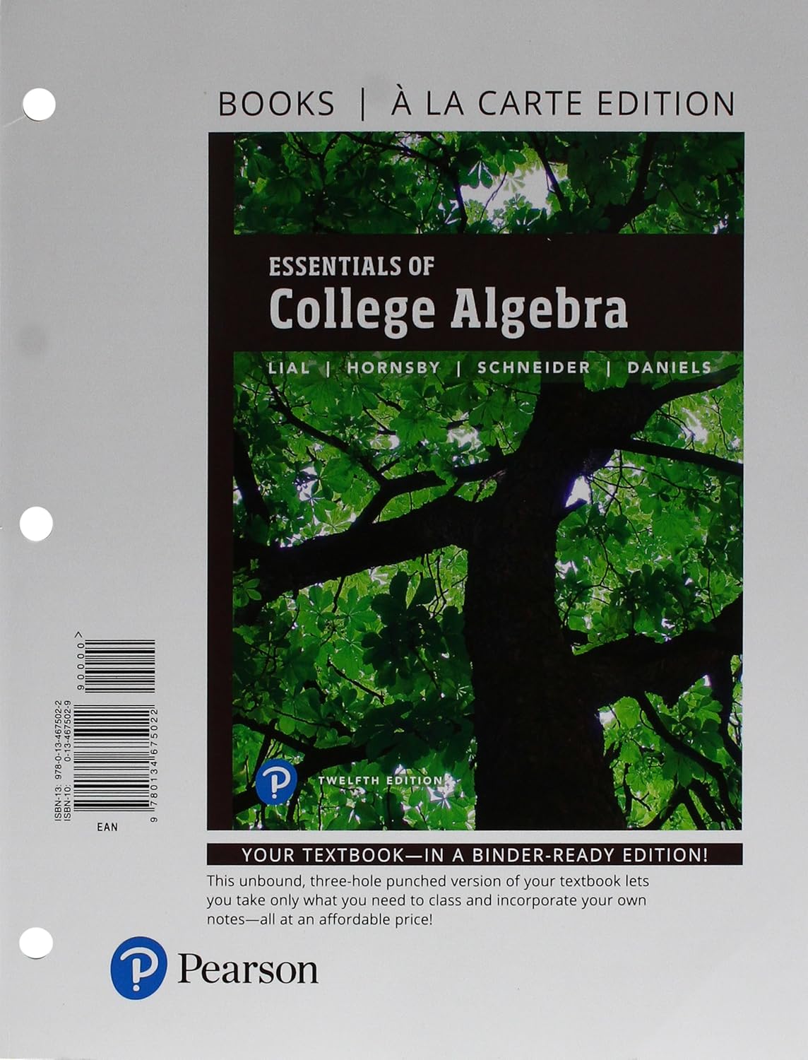 Essentials of College Algebra: Lial, Margaret, Hornsby, John, Schneider ...