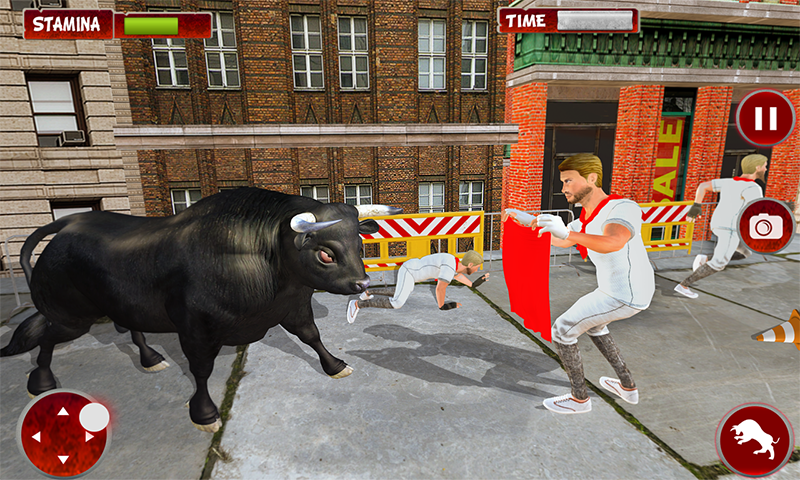 Real Angry Bull City Attack Simulator - Juegos ataque toros mortales ...