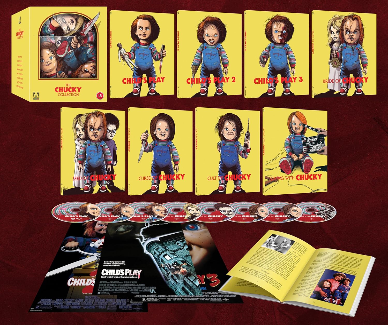 Amazon.com: The Chucky Collection Limited Edition Blu-ray : Movies & TV