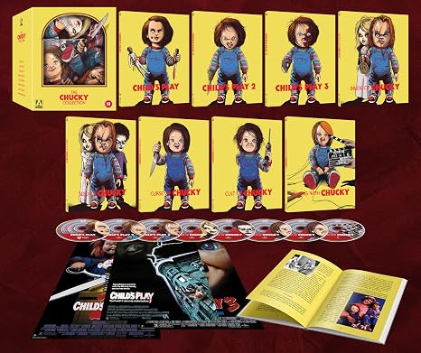 Amazon.com: The Chucky Collection Limited Edition Blu-ray : Brad Dourif ...