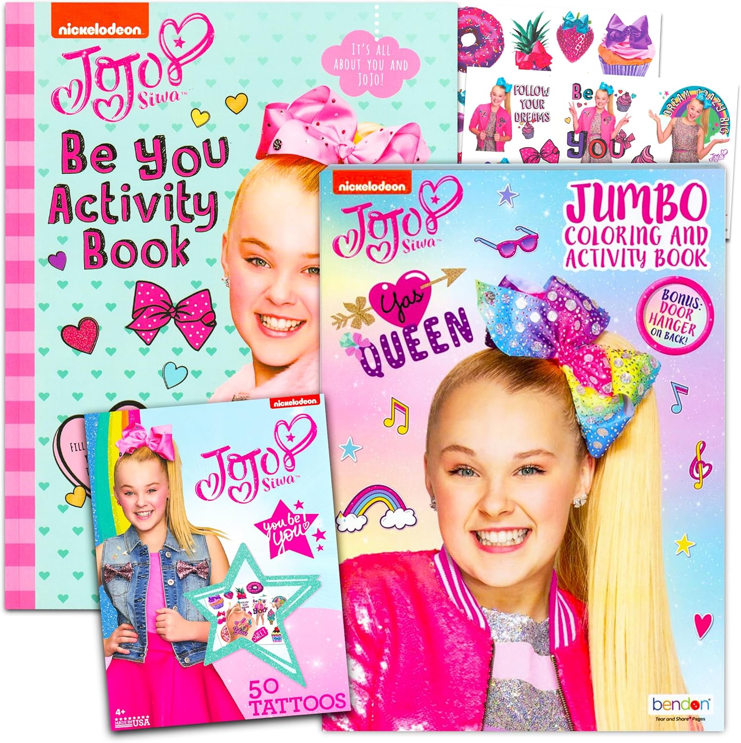 Jojo Siwa Coloring Book Super Set ~ Jojo Siwa Coloring and Activity ...