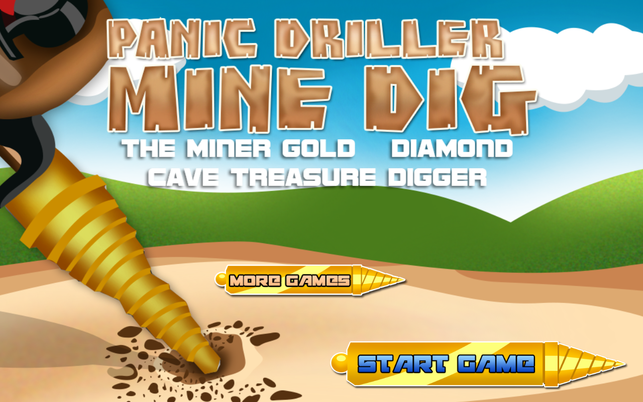 Panic Driller Mine Dig : The Miner Gold & Diamond Cave Treasure Digger ...
