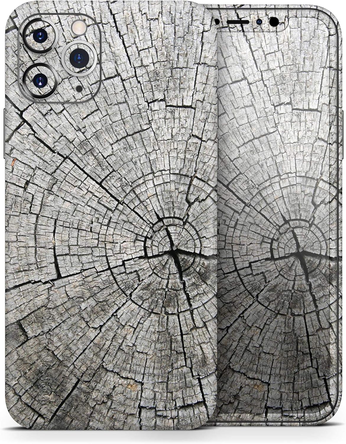 Amazon.com: Design Skinz Aged Cracked Tree Stump Core Protective Vinyl ...