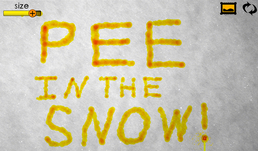 Pee in the Snow Drawing App-Amazonアプリストアのアプリ
