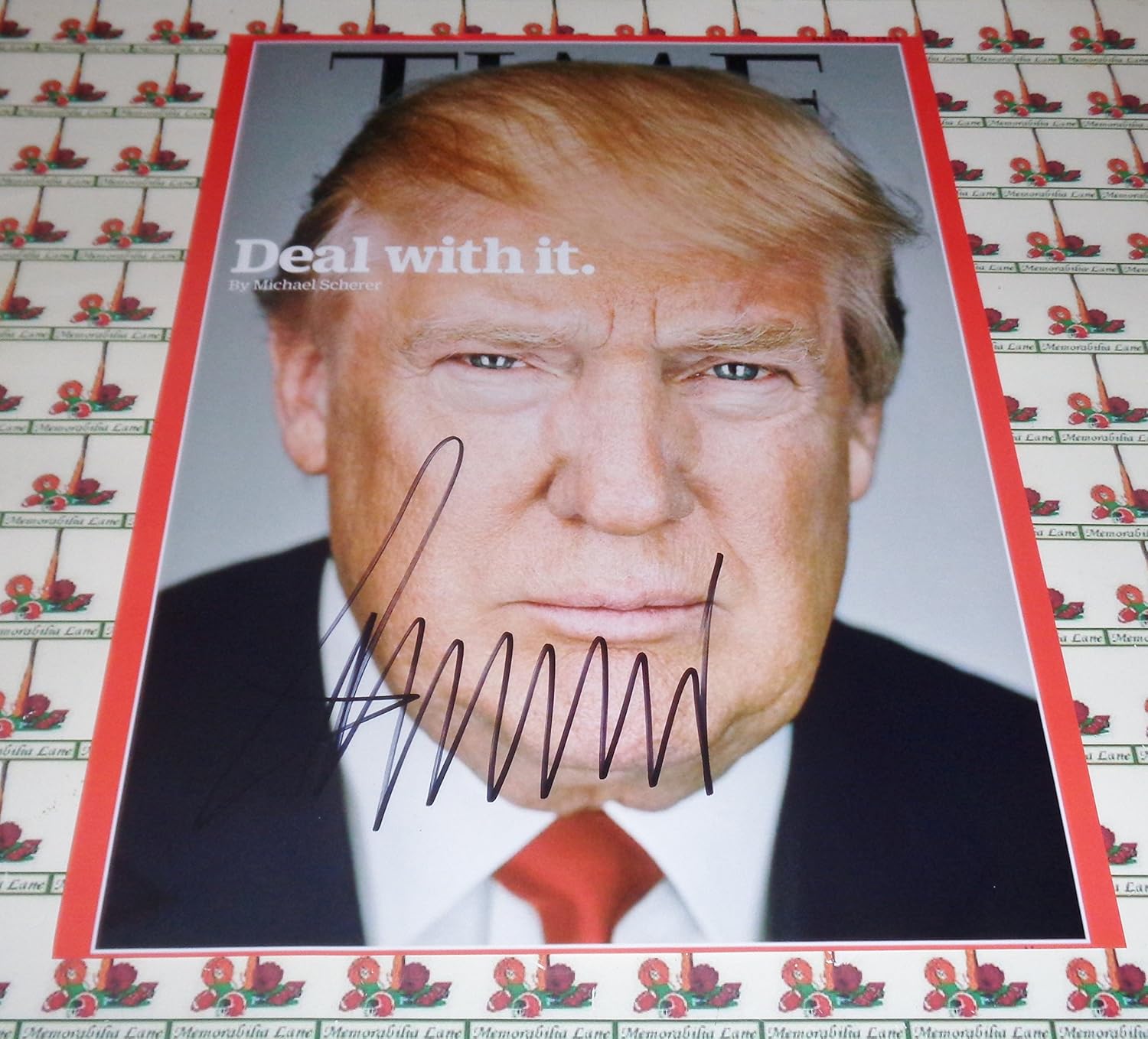 Amazon.com: Donald Trump Autograph 8x10 Photo Memorabilia Lane ...