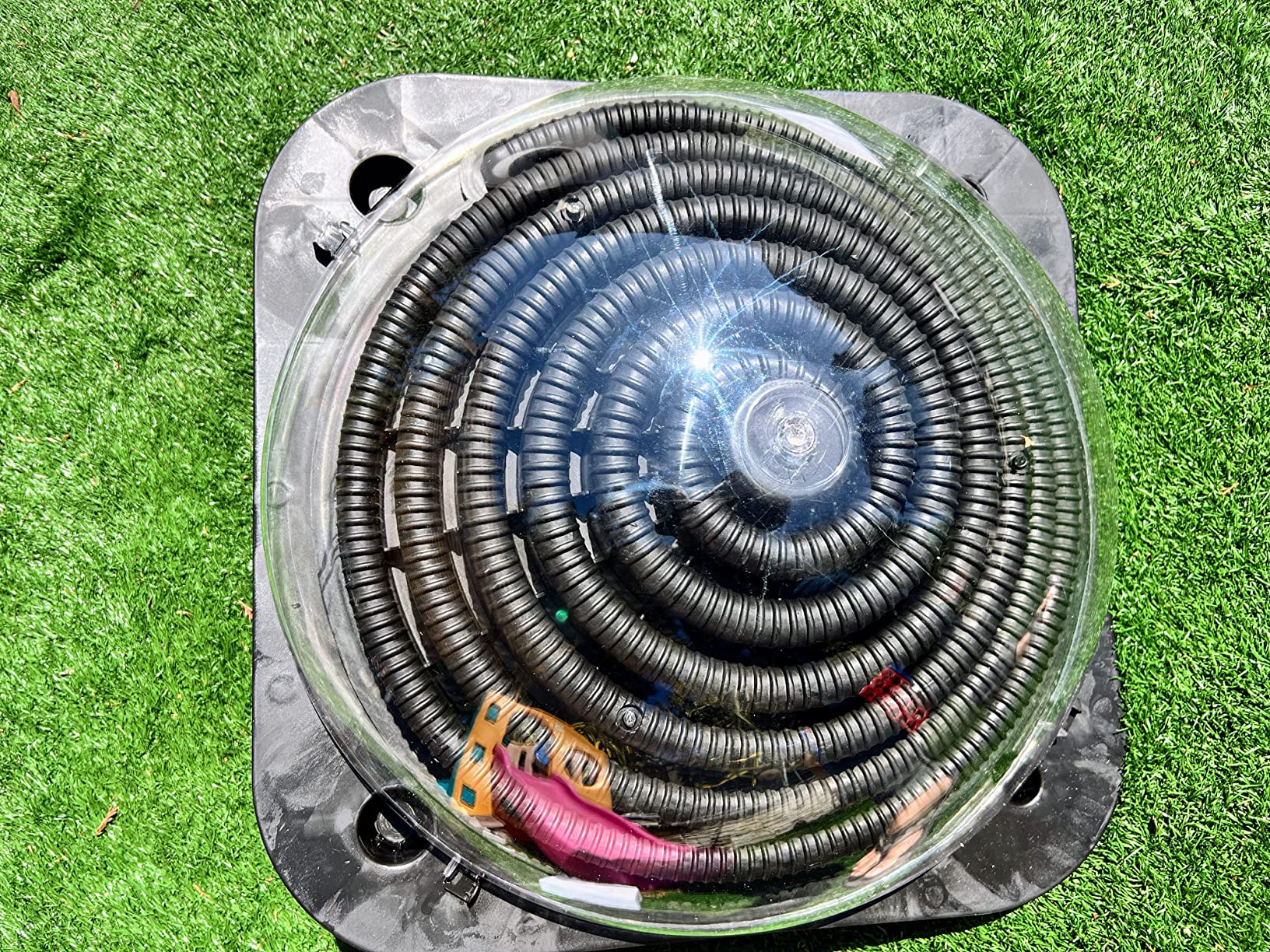 $25/mo - Finance Goplus Solar Dome Swimming Pool Heater Above Ground ...