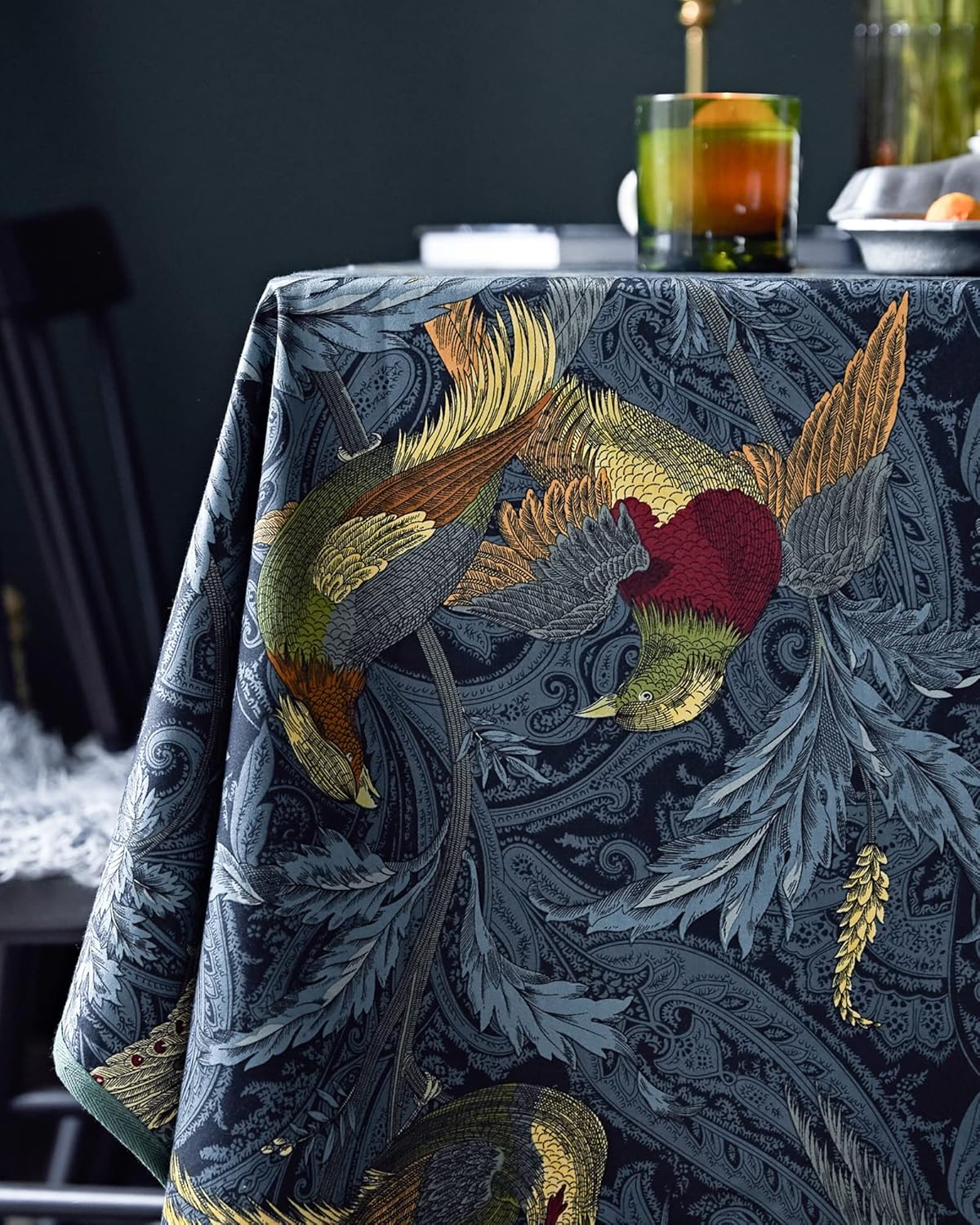Amazon.com: Nabis Rectangle Table Cloth, William Morris Jungle ...