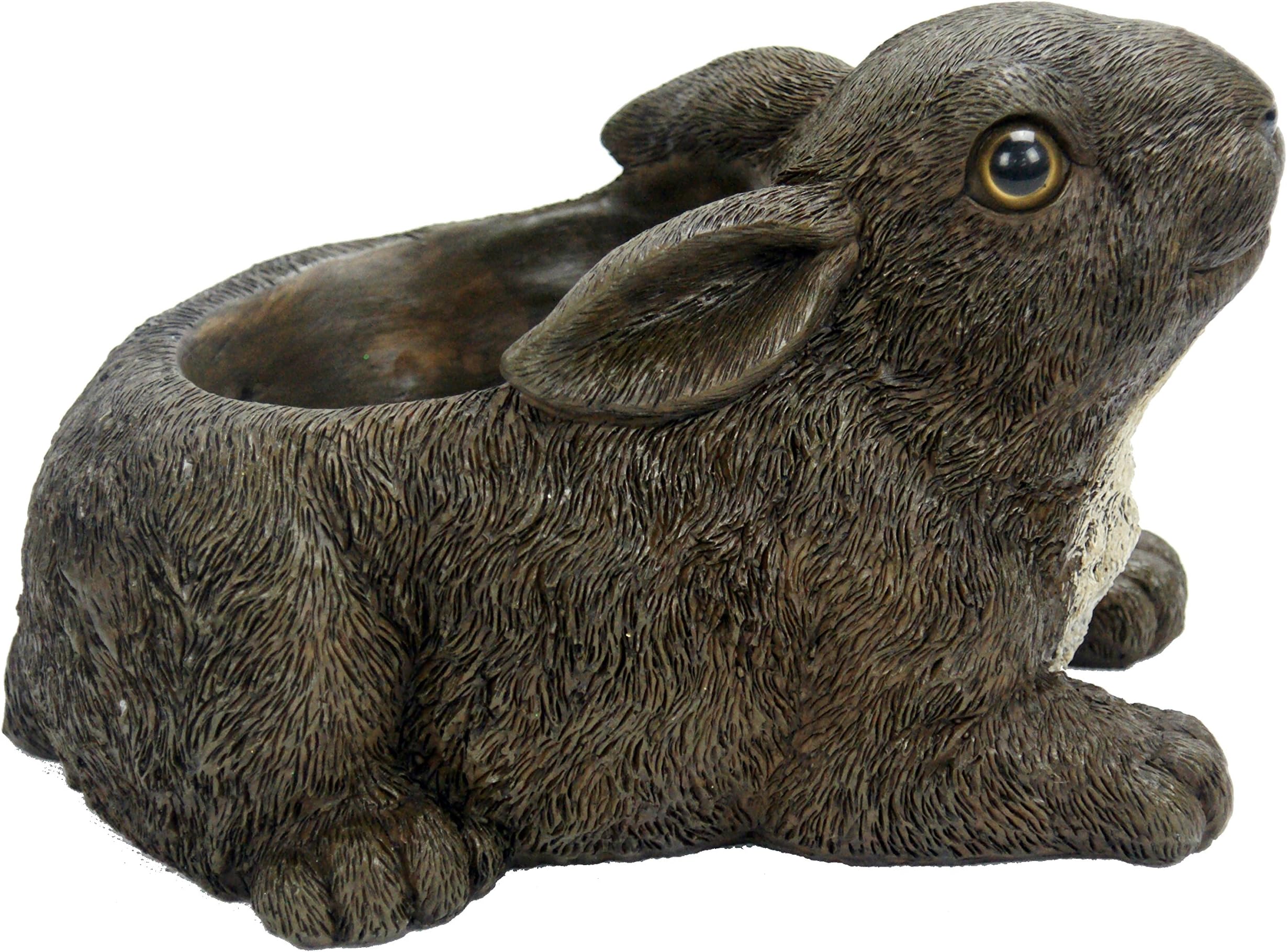 Amazon.com : Michael Carr Designs Rabbit Planter Outdoor Rabbit Planter ...