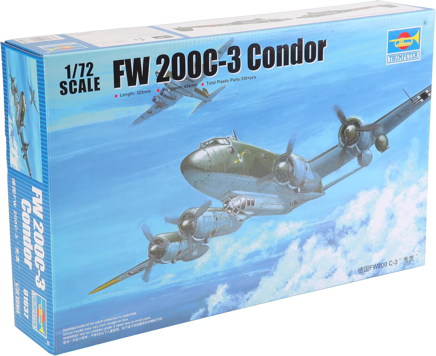 Amazon.com: Trumpeter FW 200 C-3 Condor Model Kit : Arts, Crafts & Sewing