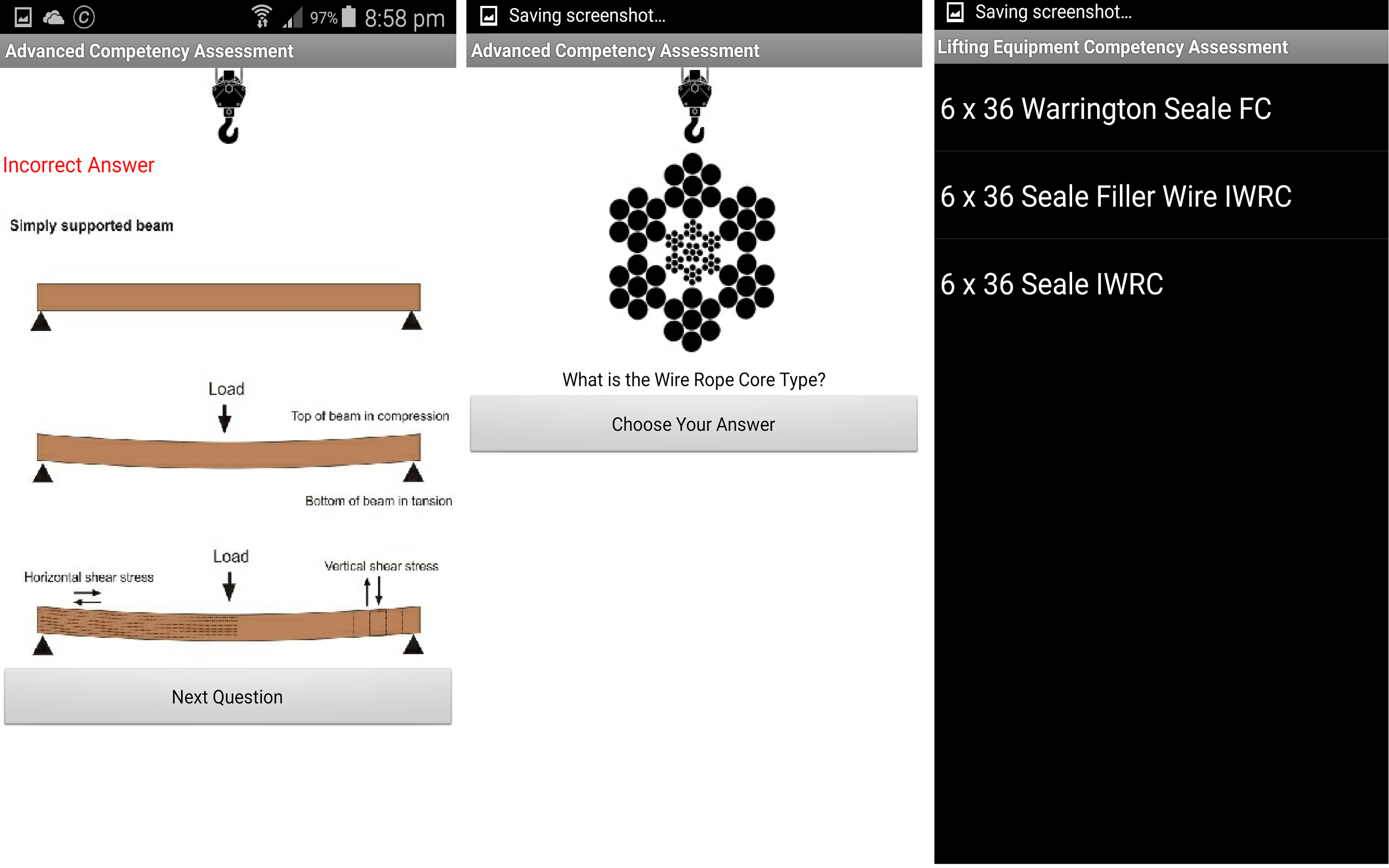 Riggers Competency Assessment - App on Amazon Appstore
