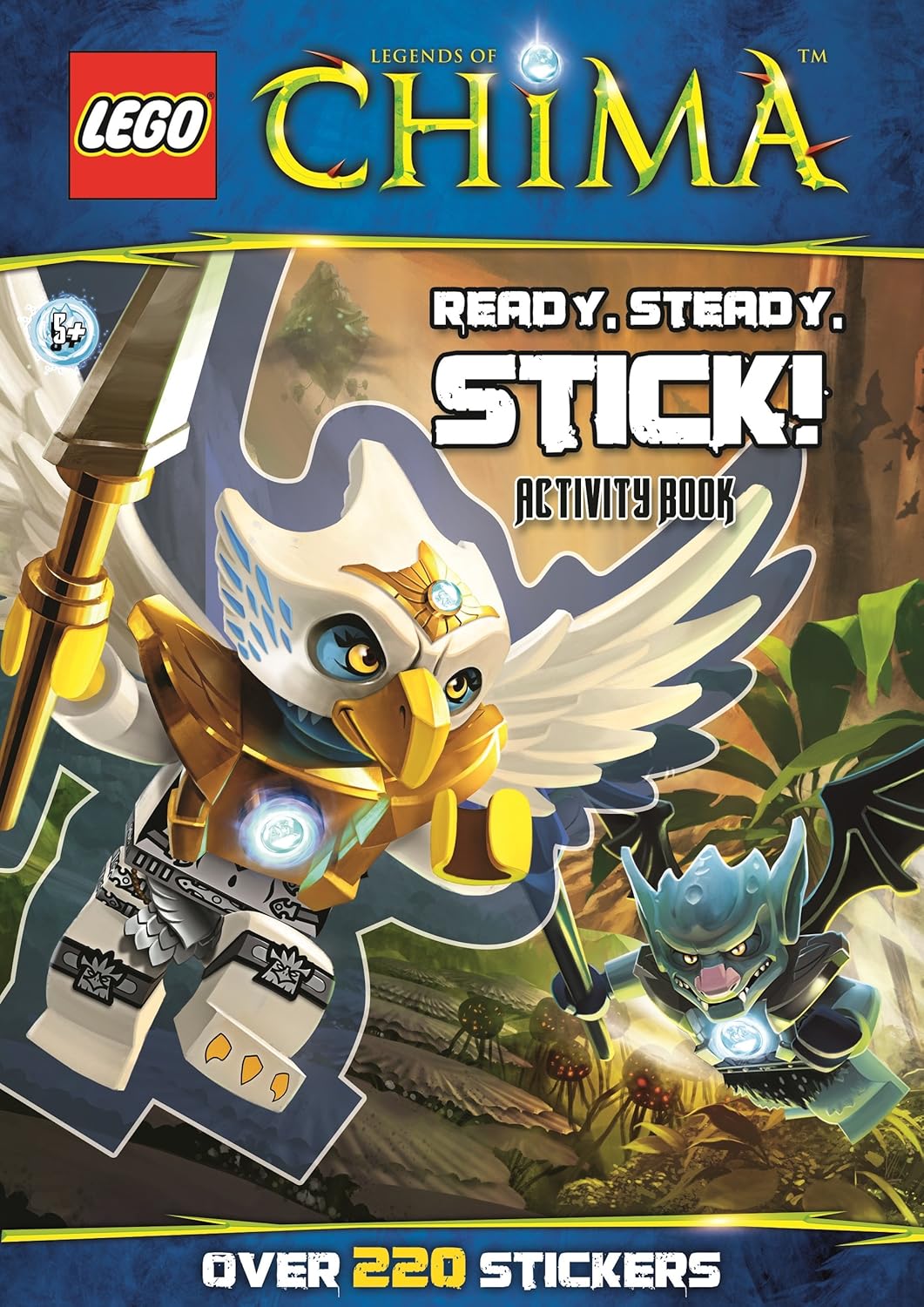 Lego® Legends of Chima: Ready Steady Stick! (Sticker Activity Book ...