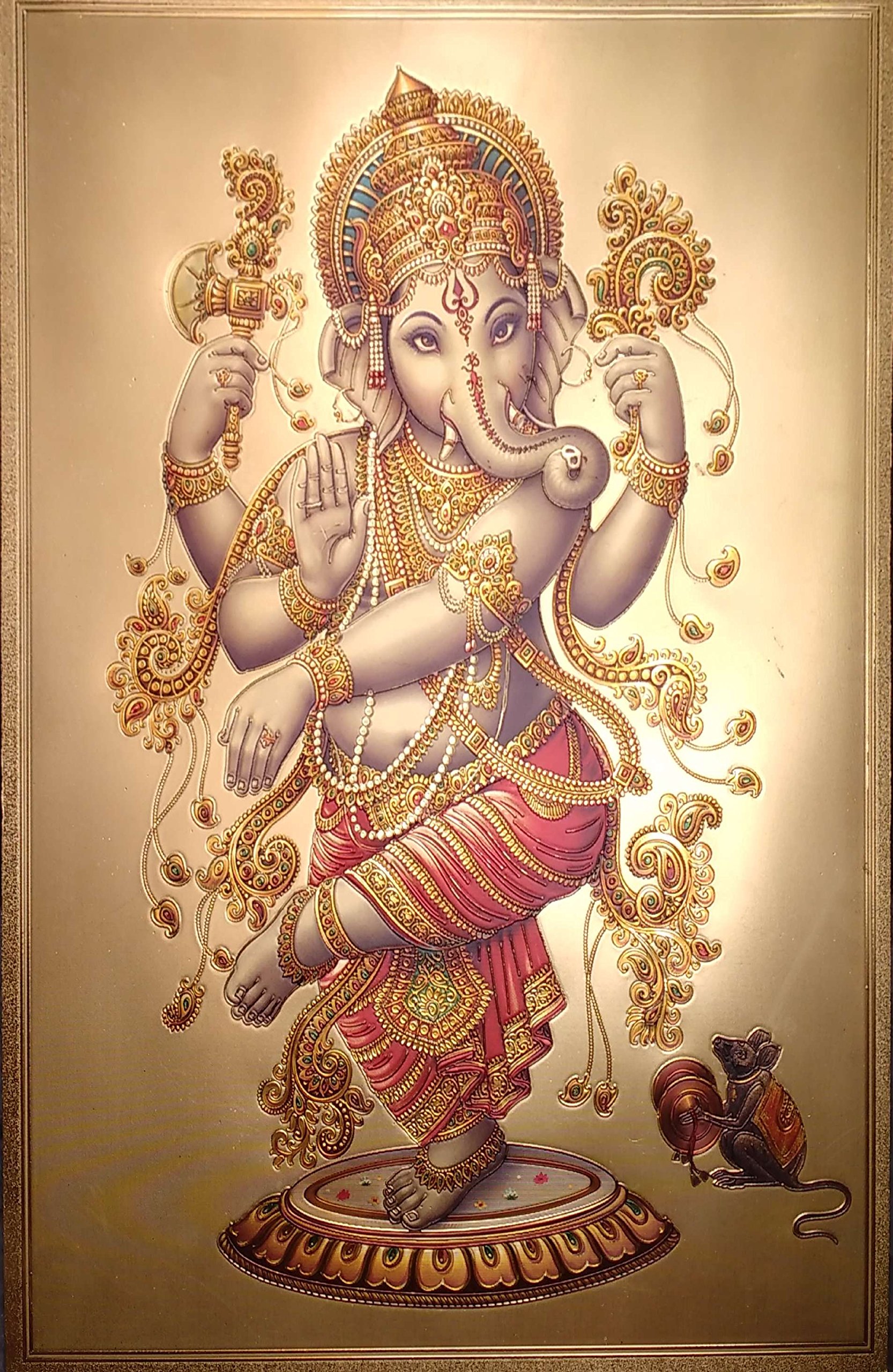 Buy ADA Handicraft Hindu Lord Goddess God Photo for Pooja and Wall ...